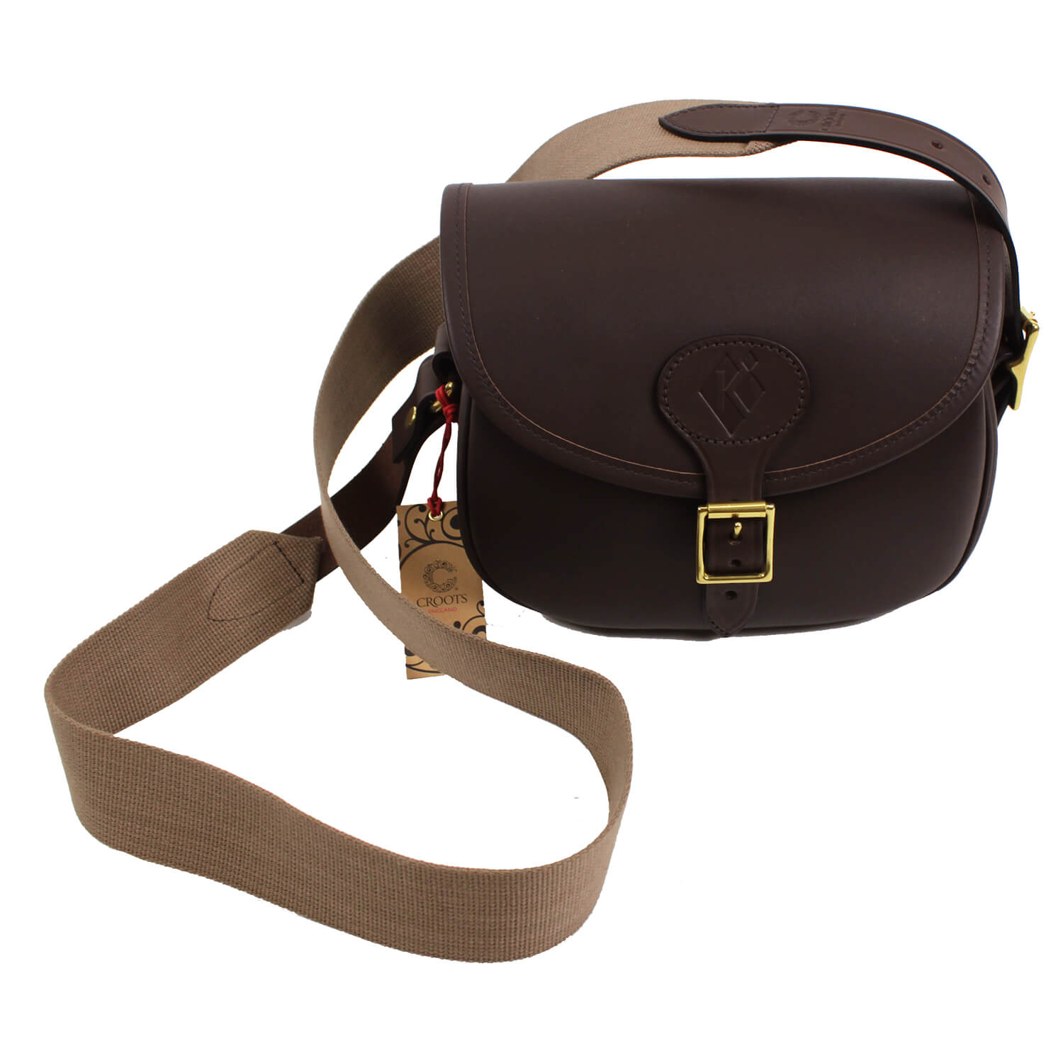 Byland Leather Cartridge Bag by Croots England | Krieghoff Byland Leather Cartridge Bag by Croots England | Krieghoff